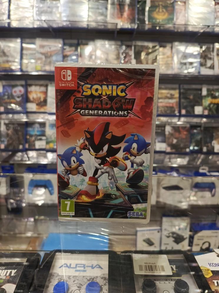 Sonic x Shadow Generations - Day one Edition [Nintendo Switch, русские субтитры](SPC)