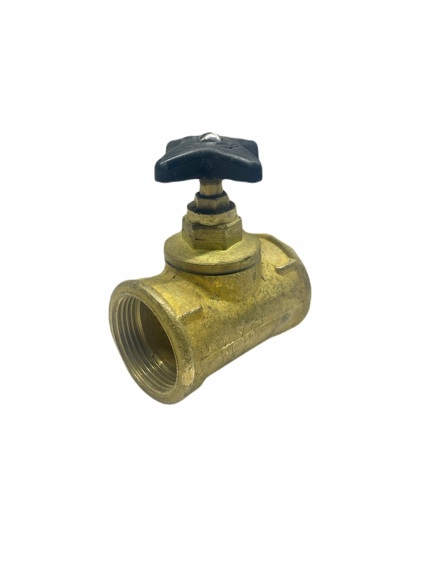 Клапан запорный 1 1/4", Ду32 Ру10, 15Б3р