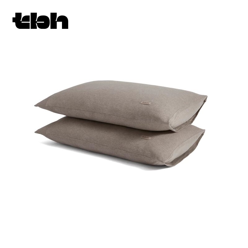 Набор наволочек tbh Beast Style Home из плотного трикотажа из чистого хлопка, однотонные, для односпальных и