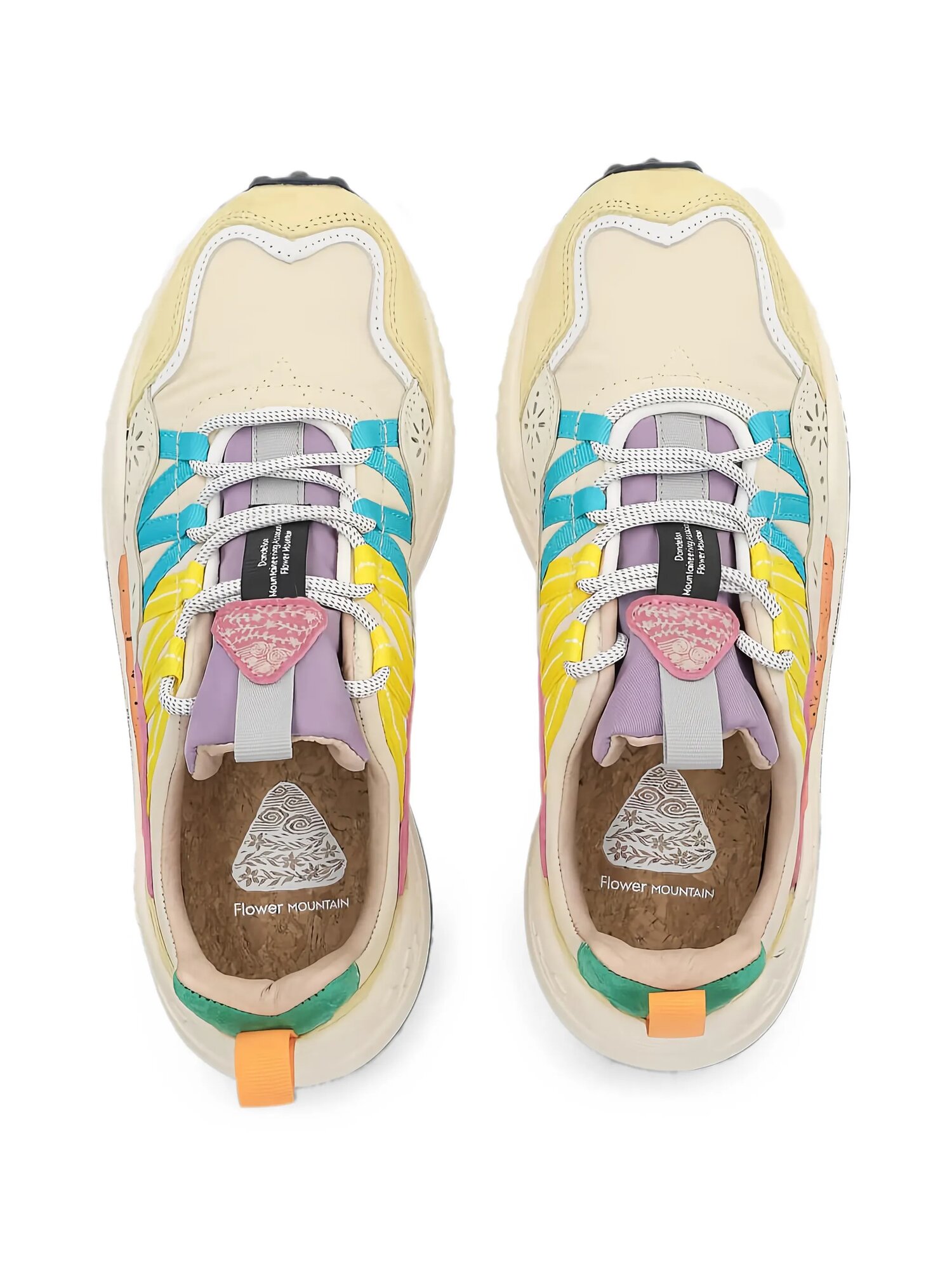 Кроссовки FLOWER MOUNTAIN Washi sneakers, размер 36, разноцветный — фото 1