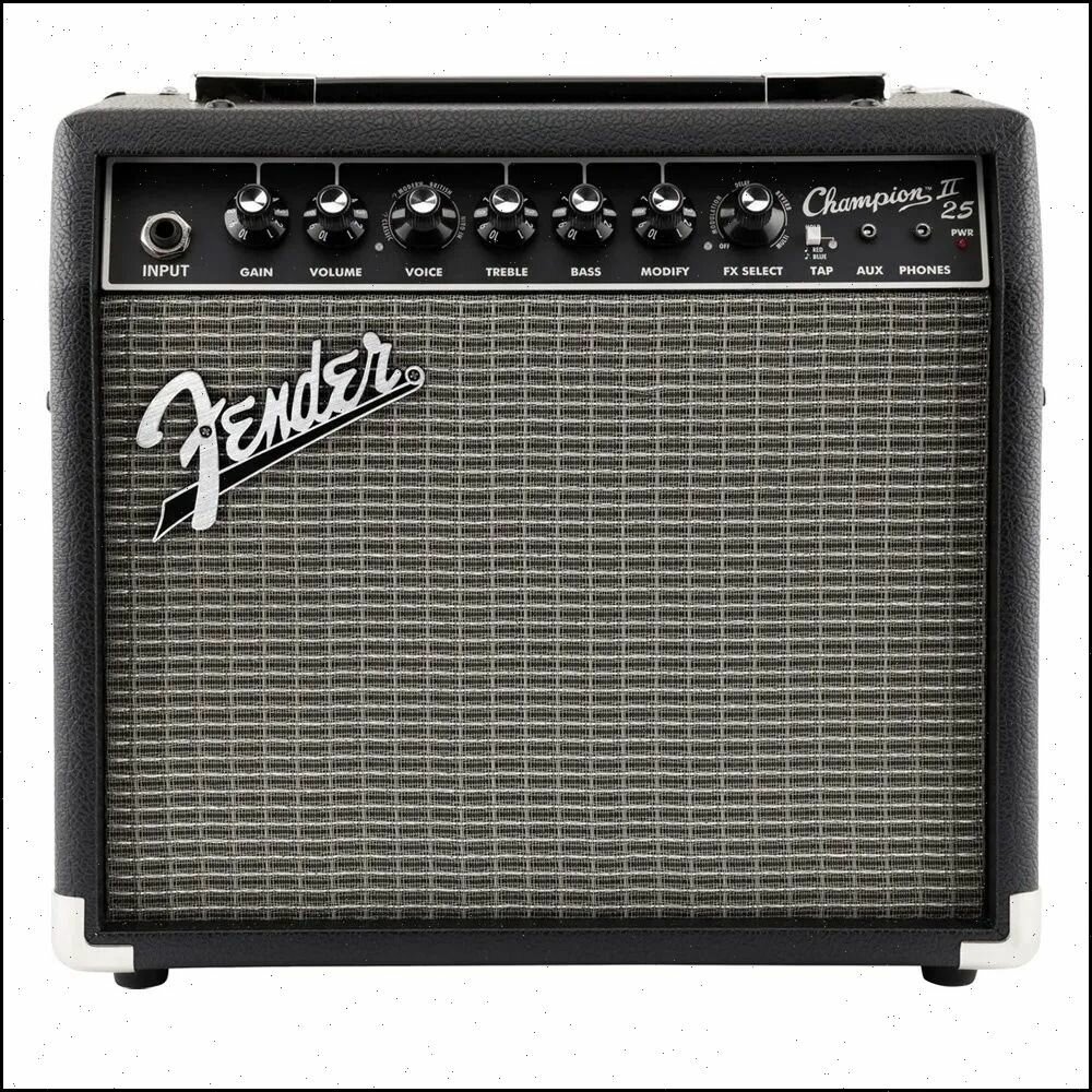 FENDER Champion II 25 комбоусилитель черный белый умная колонка