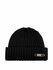 Шапка GIVENCHY Logo-plaque ribbed beanie hat для мальчиков, размер OneSize, blac...