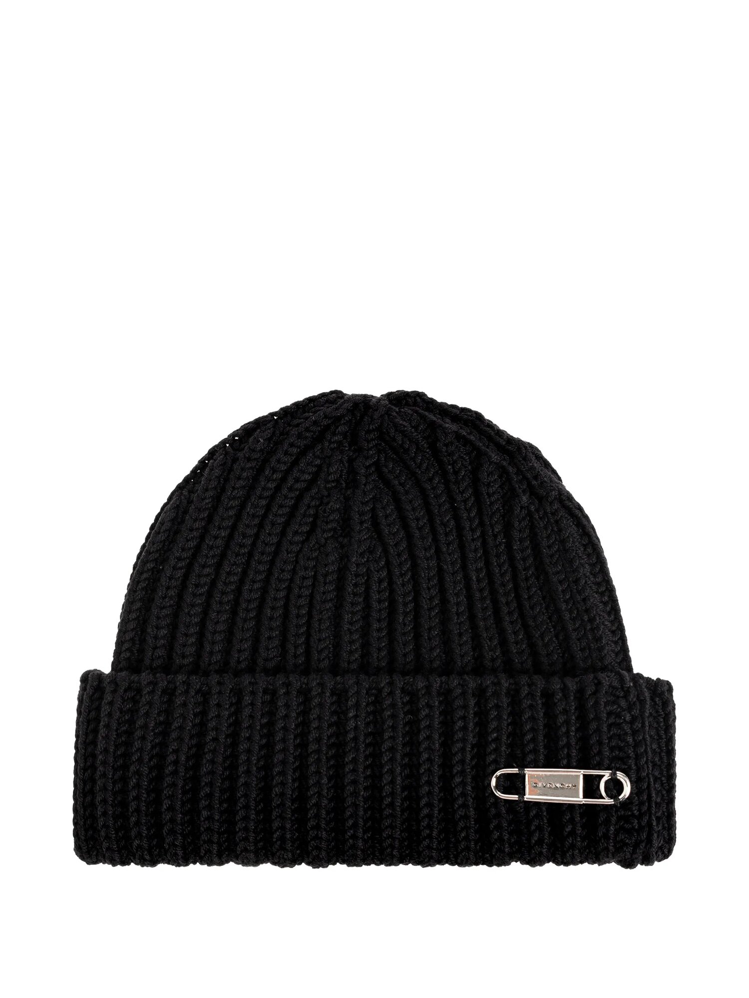 Шапка Logo-plaque ribbed beanie hat для мальчиков