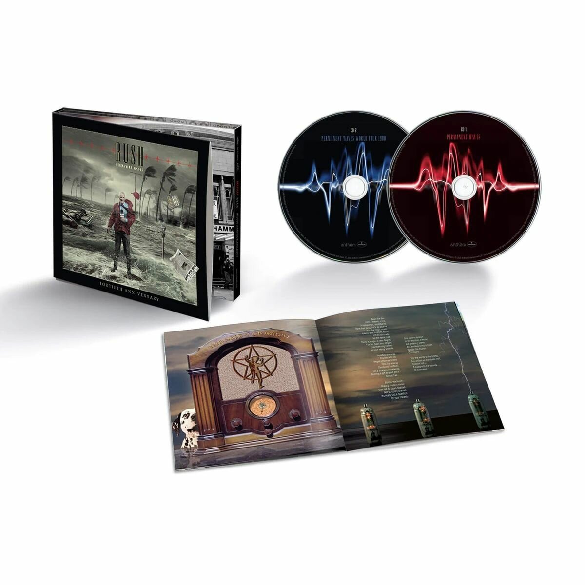 CD диск Rush - Permanent Waves (2CD) Deluxe, 2020, Digipack
