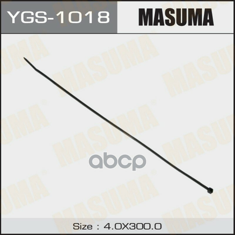 Стяжка-хомут 300мм черная MASUMA YGS-1018 Masuma арт. YGS1018
