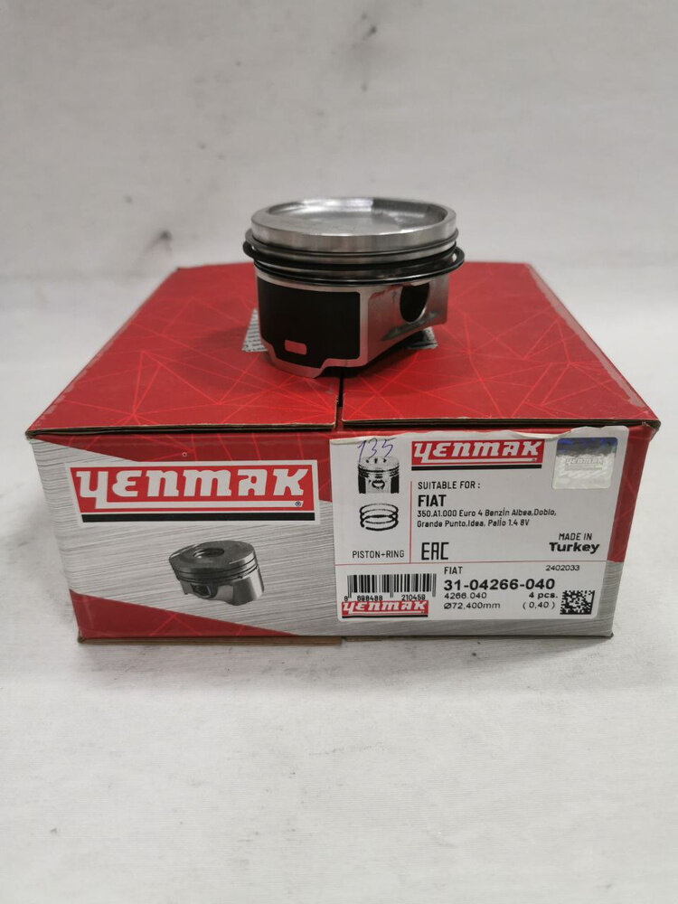 Поршень ДВС С кольцами FIAT BRAVA/MAREA 1.6 16V =7