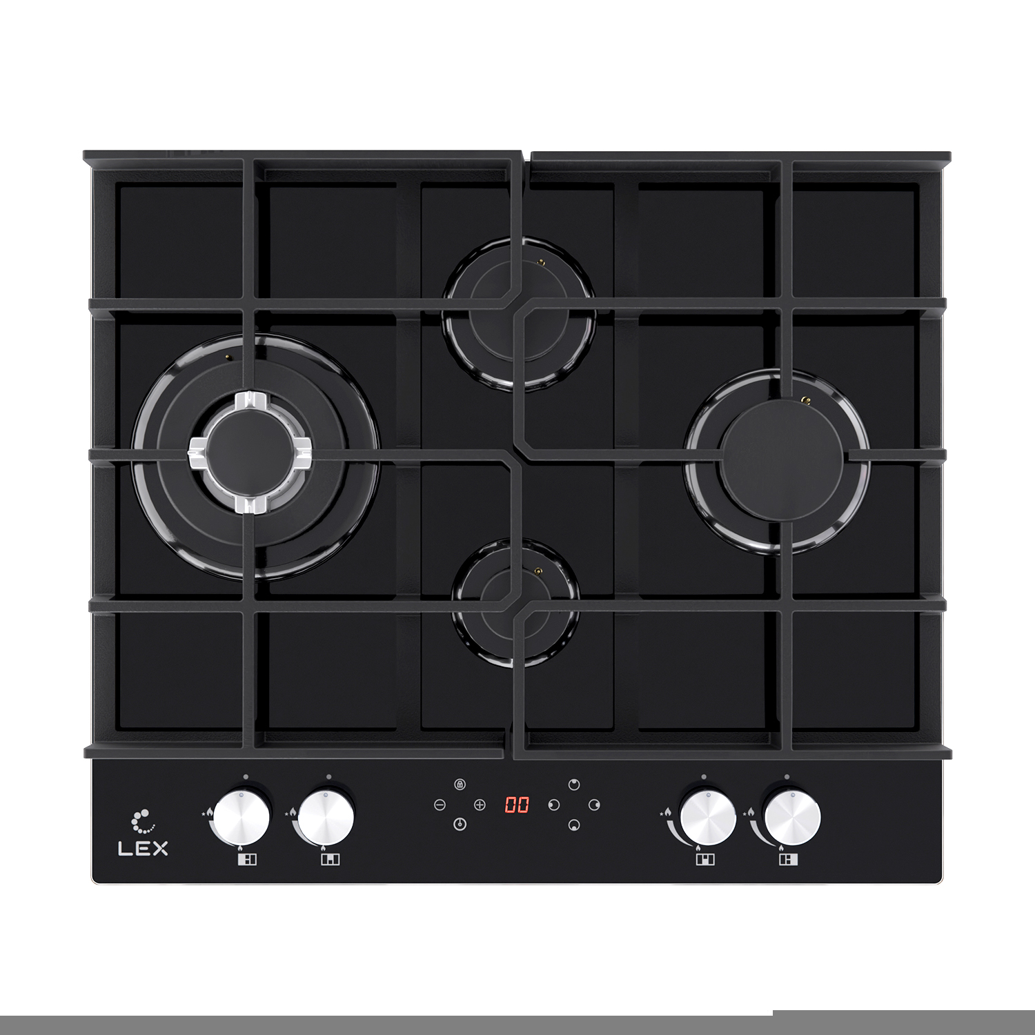 Газовая варочная панель Lex GVG 644T BL