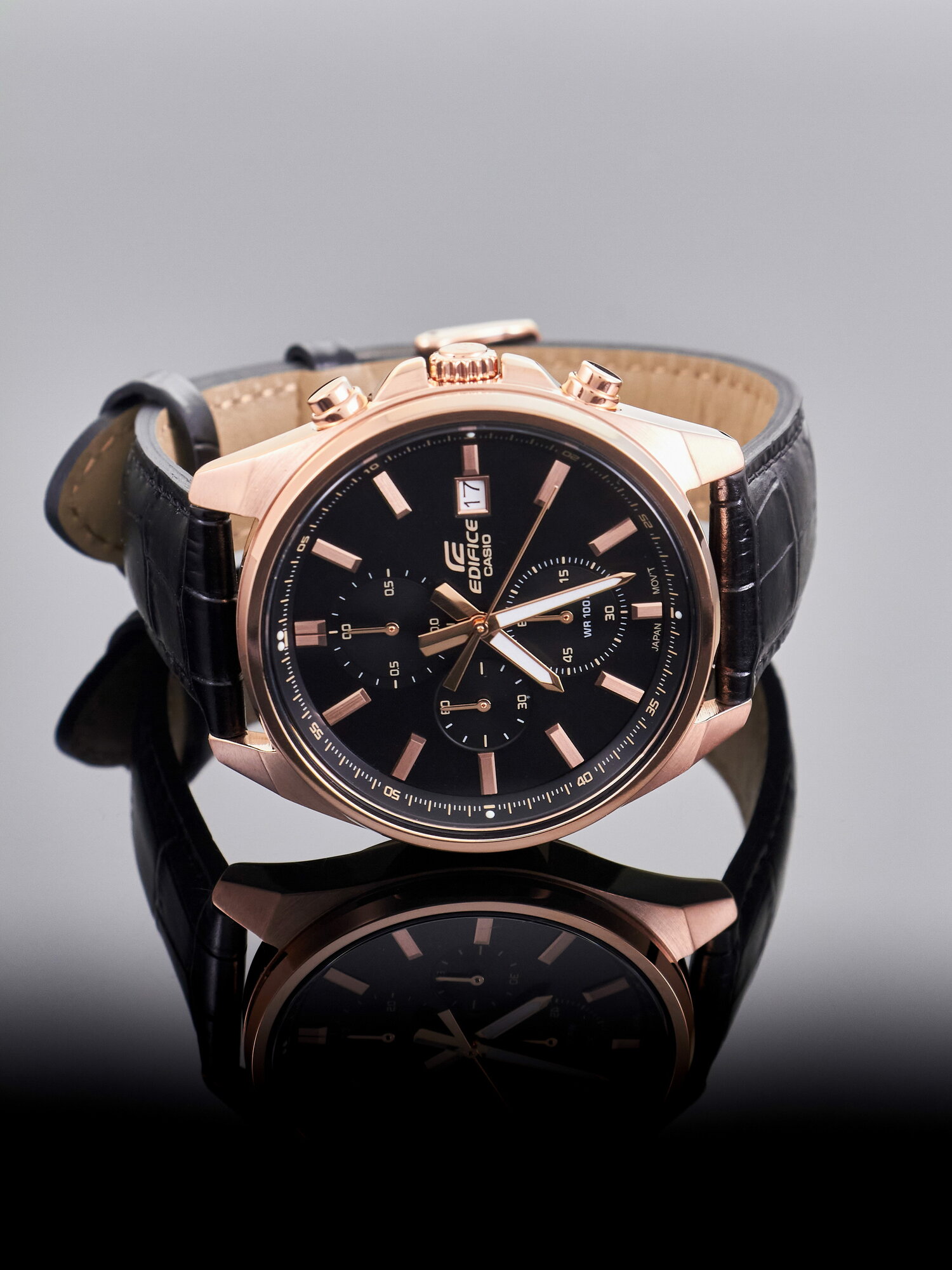 Наручные часы CASIO Спорт, розовое золото — фото 1