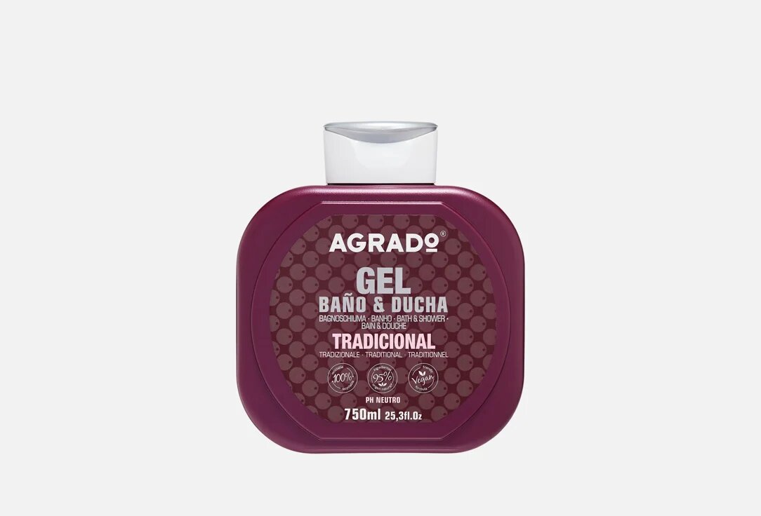 AGRADO TRADITIONAL Гель для душа 750мл