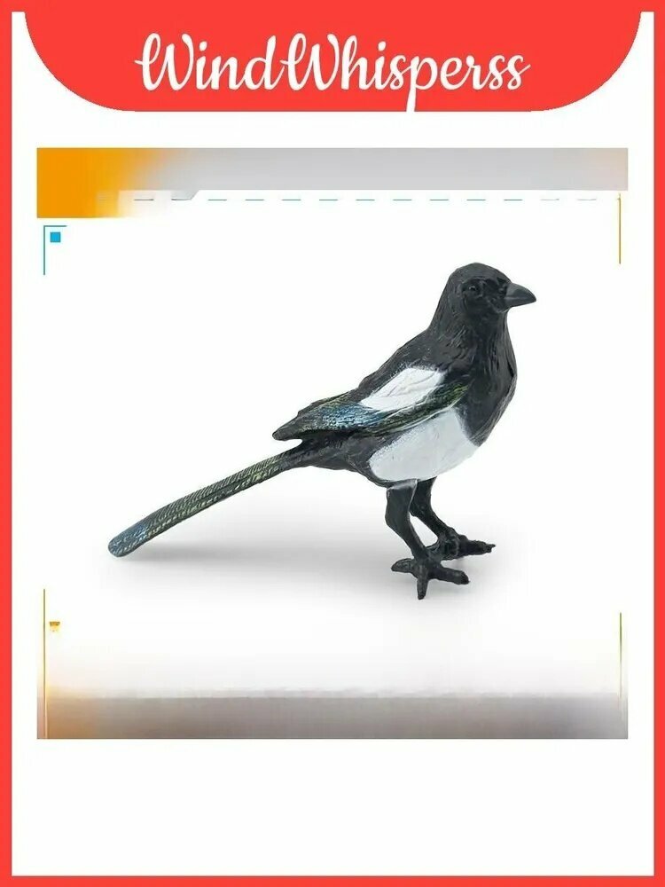 Статуэтки птиц natureinspired комплект для сада из pvc с magpie попугаями и совой для уличных и внутренних помещений