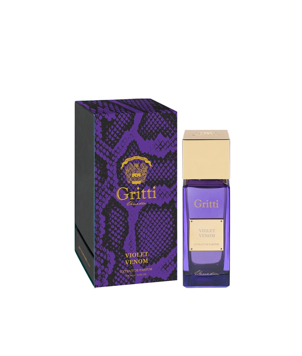 Gritti Violet Venom 100 мл духи унисекс, кожаные, амбровые, пряные