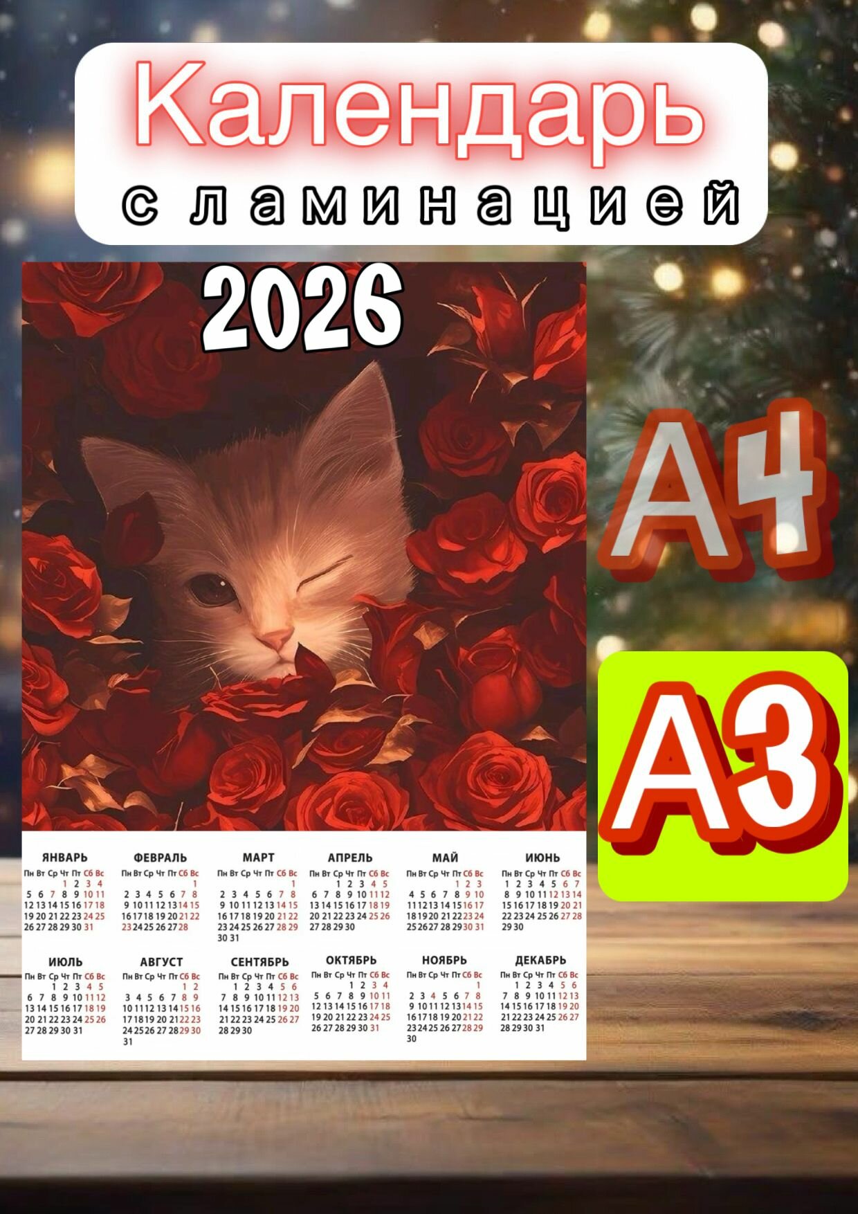 Календарь А3