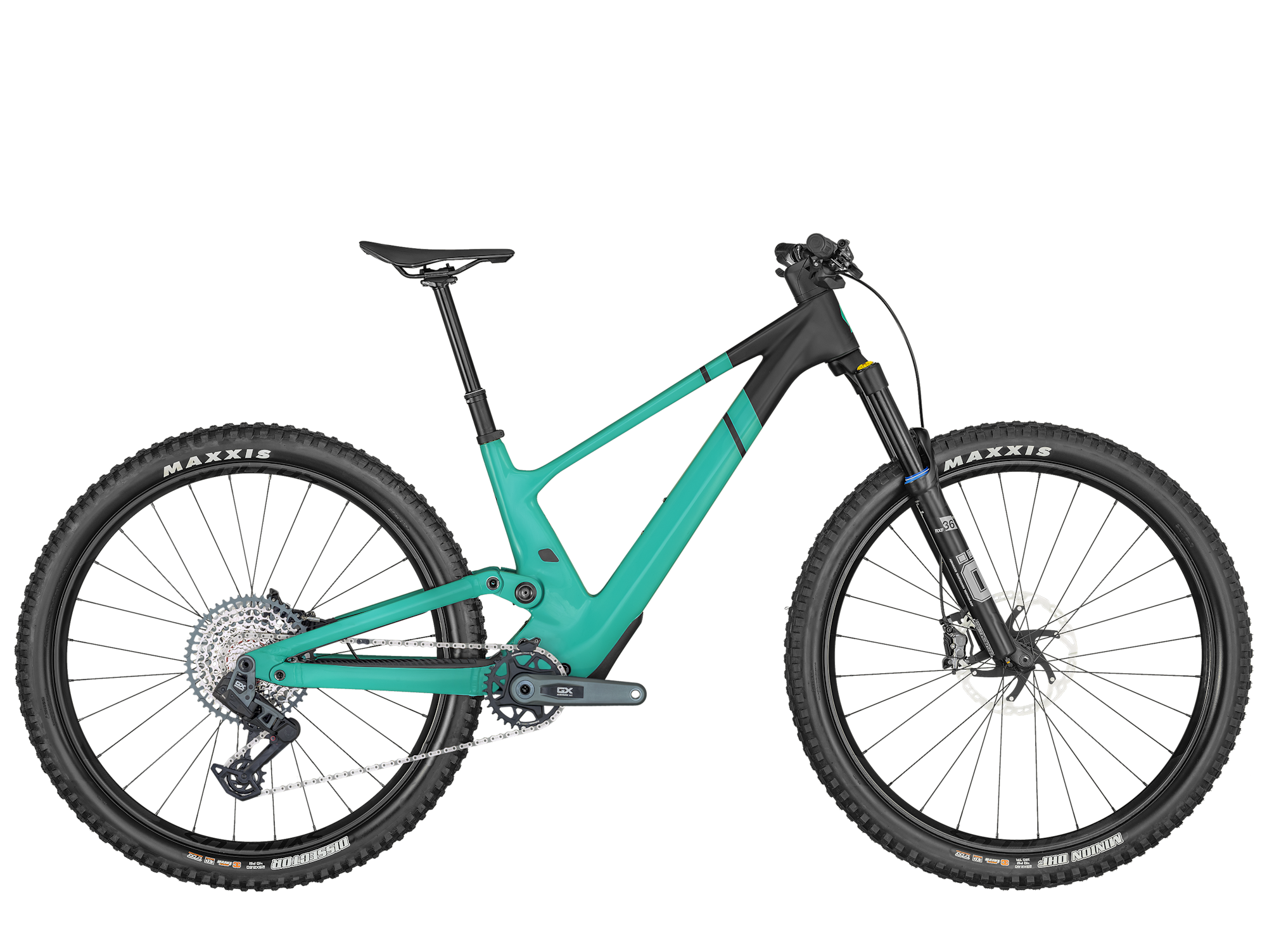 Велосипед Scott Genius ST 910 2025 (M Черный/Зеленый)