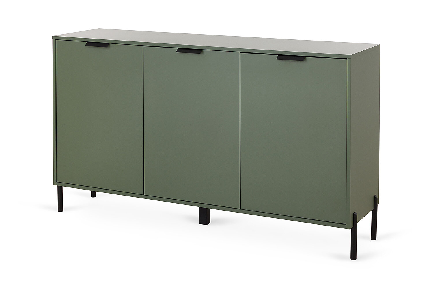 Тумба напольная Hoff Paloma 154х91,5х40,5 см, цвет дымчатый зелёный