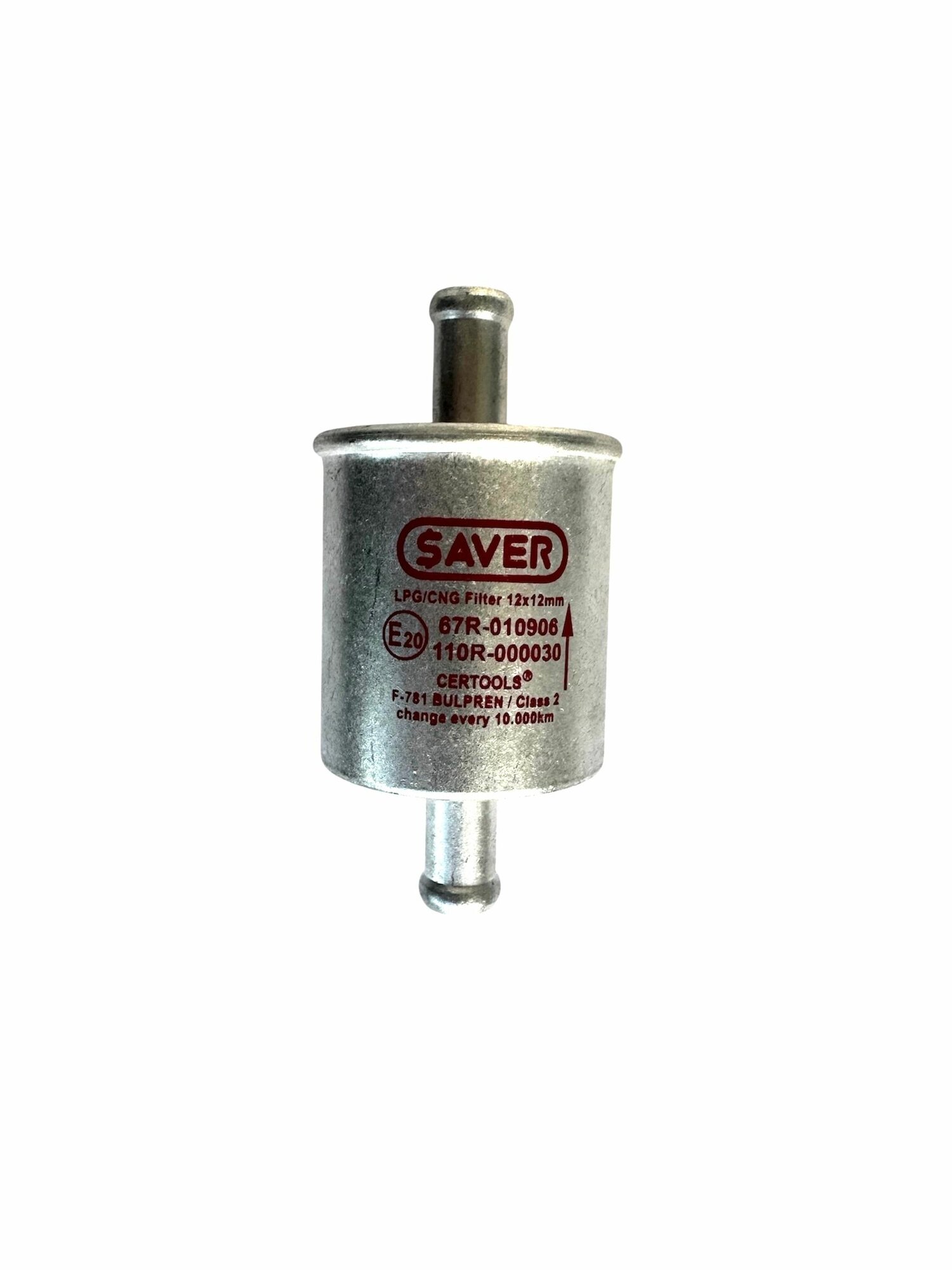 Фильтр газовый паровой фазы SAVER 12*12 для ГБО (Bulpren)