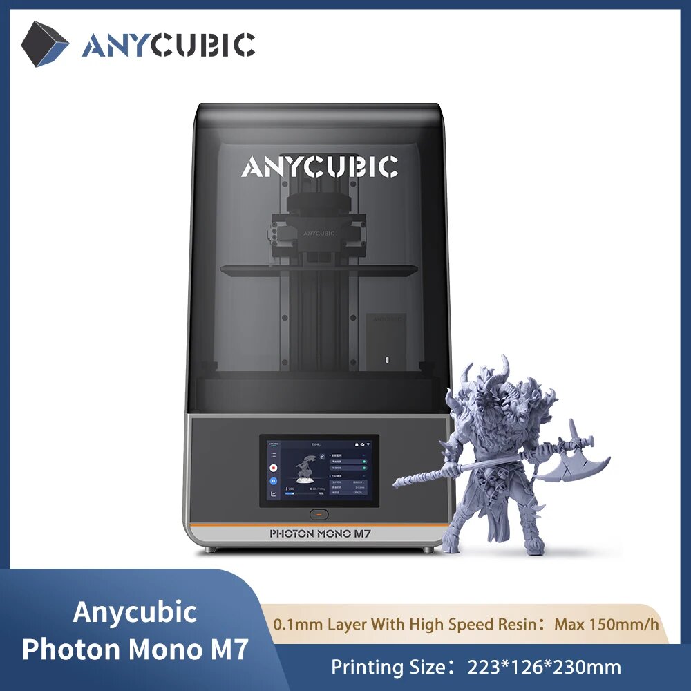 ANYCUBIC DLP SLA LCD смолевой 3D-принтер Photon Mono 2, M5s Pro, 14K Photon Mono M7 Pro, M7, Photon P1, Wash and Cure 3, 3 Plus, Max