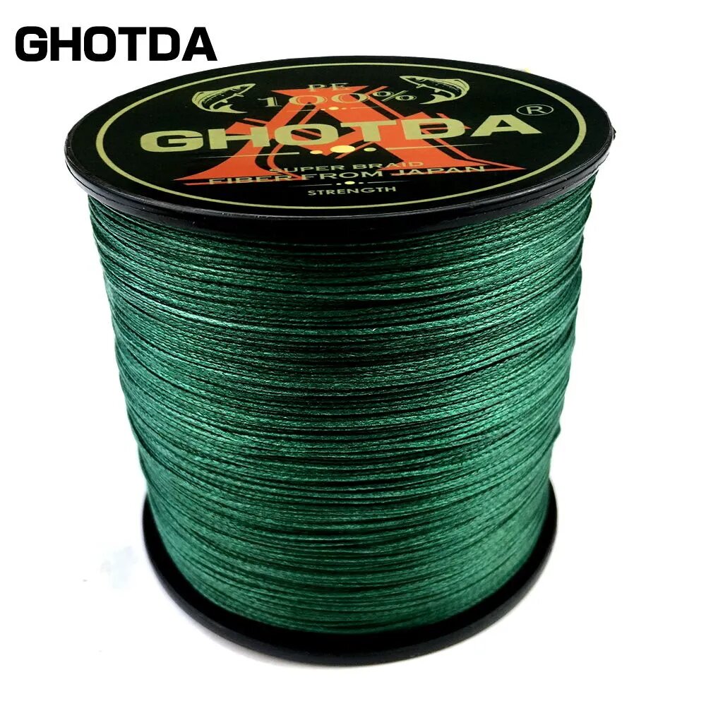 Плетеная леска 100м 8 жил Multicolor 10-80LB 0.11-0.5мм