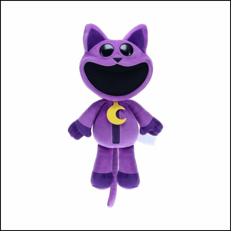 Мягкая игрушка, КэтНэп, Кот Дремот, CatNap, Poppy playtime3, Smiling critters, кэт нэп30cm