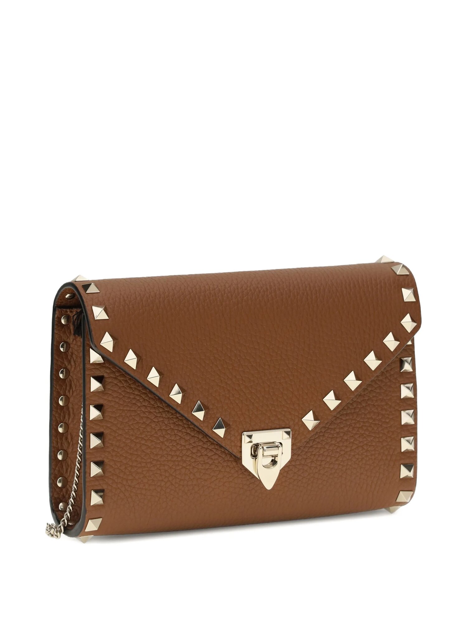 Сумка Valentino Rockstud, brown — фото 1