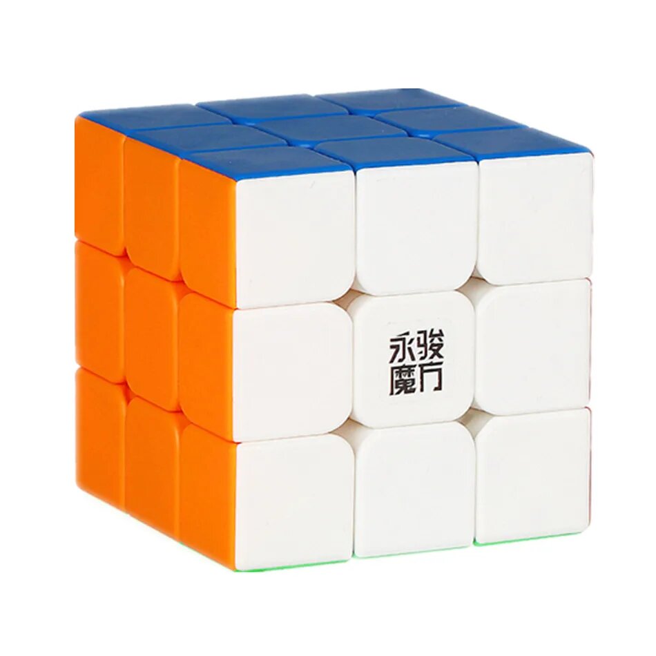 YongJun Magic Cube набор из 6 кубиков черный 3x3 Stickerless