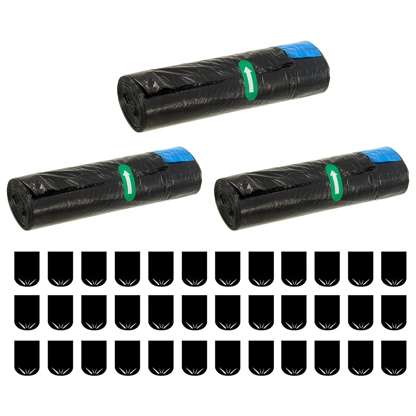 Складной портативный туалет Shunmaii 36pcs 3 Roll