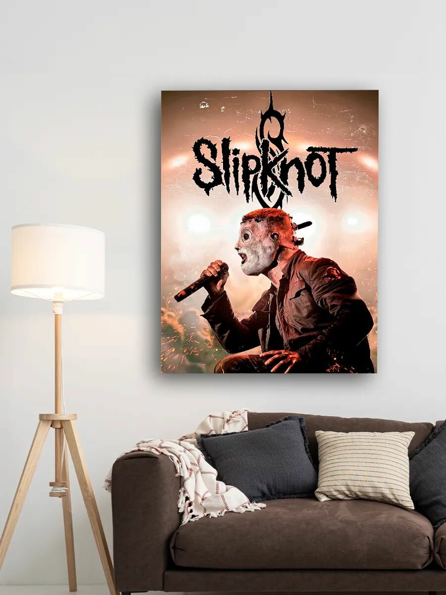 Постеры на стену Slipknot , плакат 1шт, А2 размер. — фото 1