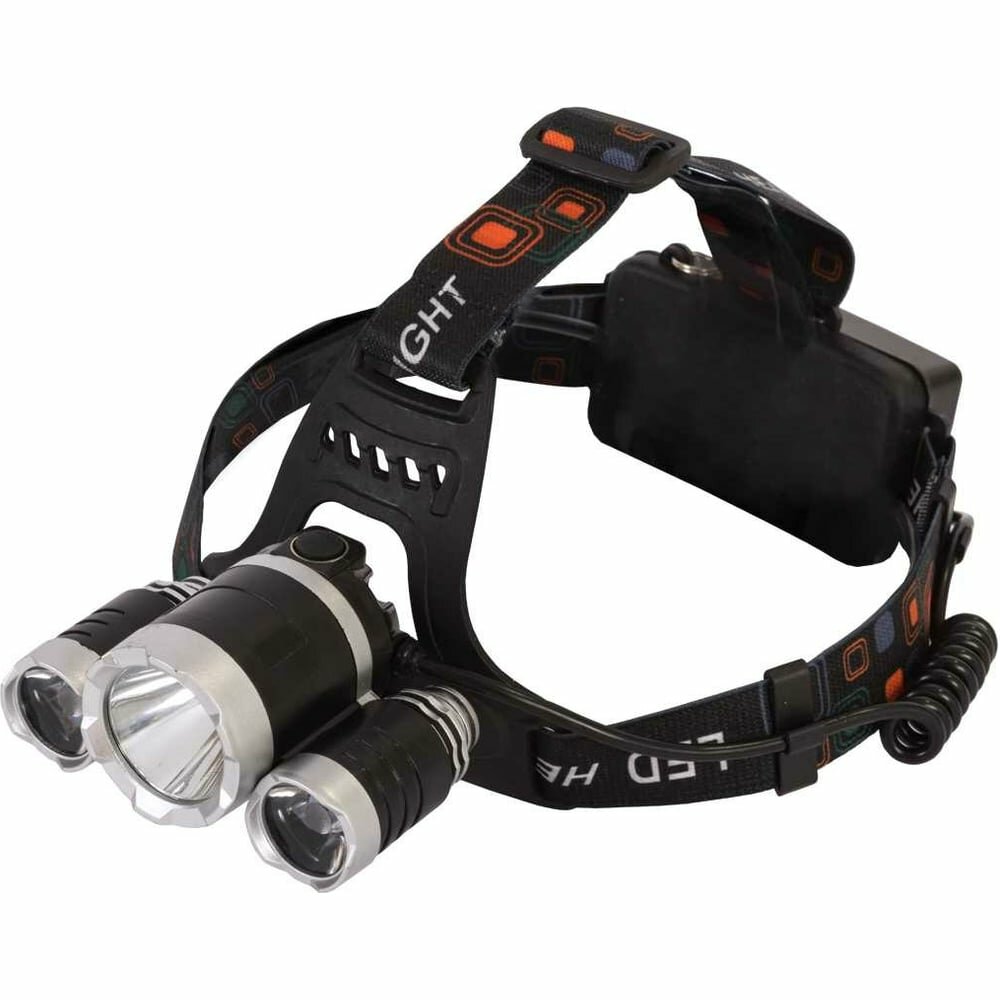 Светодиодный налобный аккумуляторный USB фонарь GLANZEN UFL-0600-V15 КА-00008353