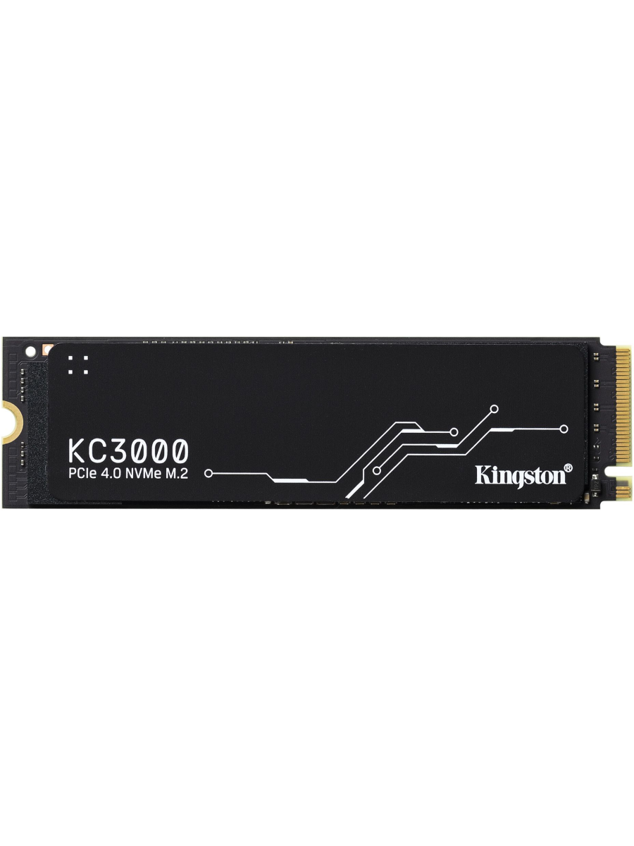 Накопитель SSD Kingston KC3000 SKC3000D/4096G 4 ТБ, M.2 2280, PCIe 4.0 x4, NVMe, M.2 7000 МБ/с