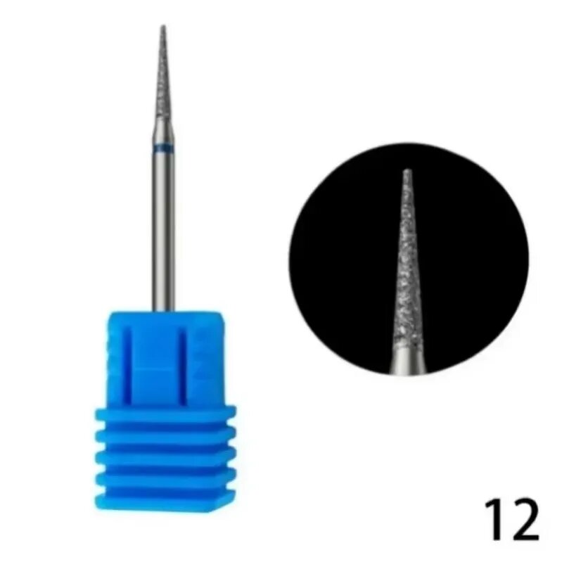 Алмазная насадка для ногтей 2,35 мм JGS-12-1pcs