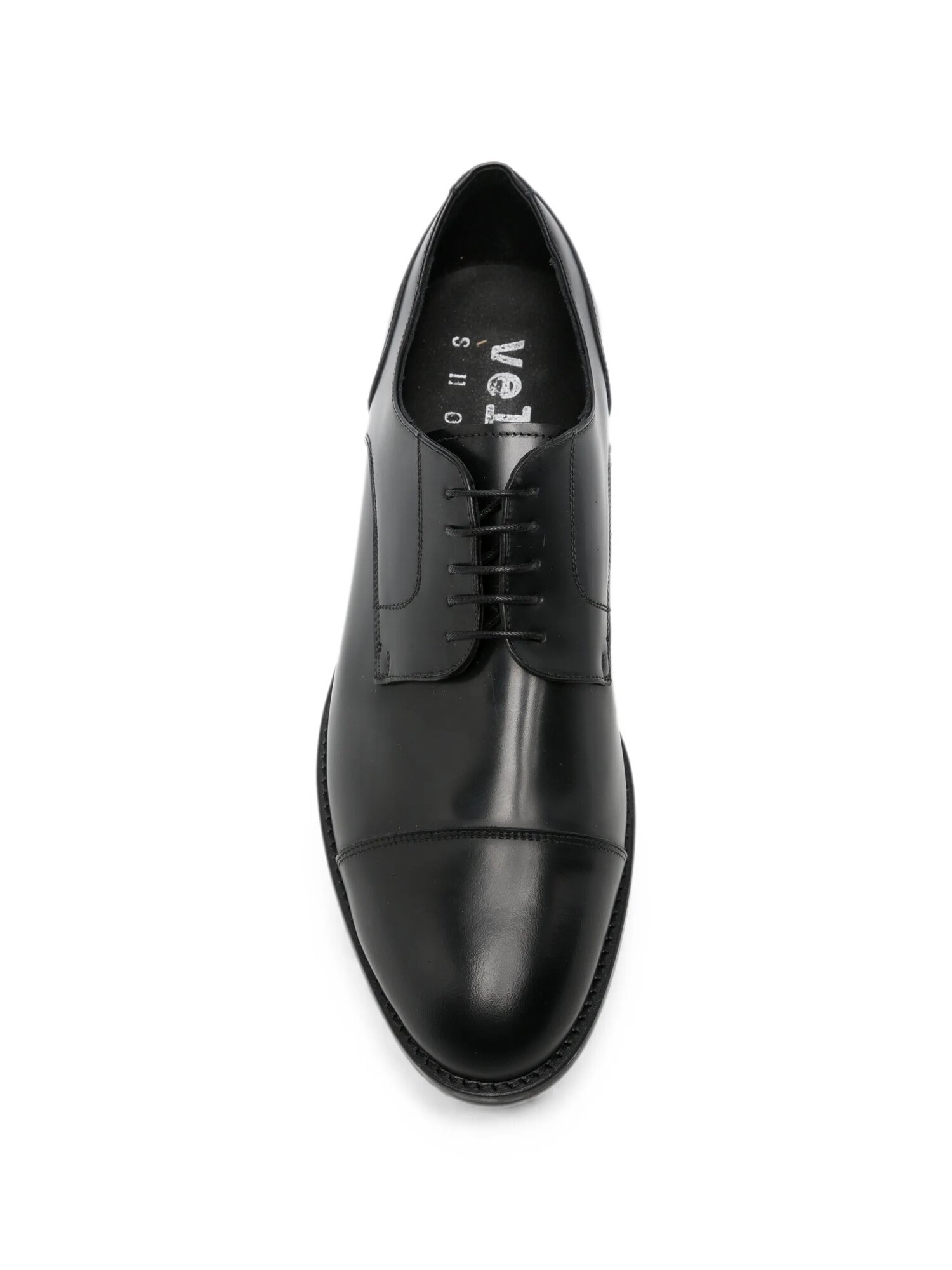 Туфли vela shop Leather derby shoes, размер 44, черный — фото 1
