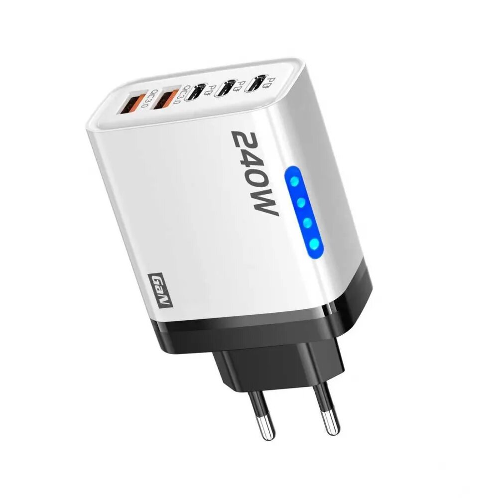 Умное зарядное устройство 240W с светодиодной индикацией