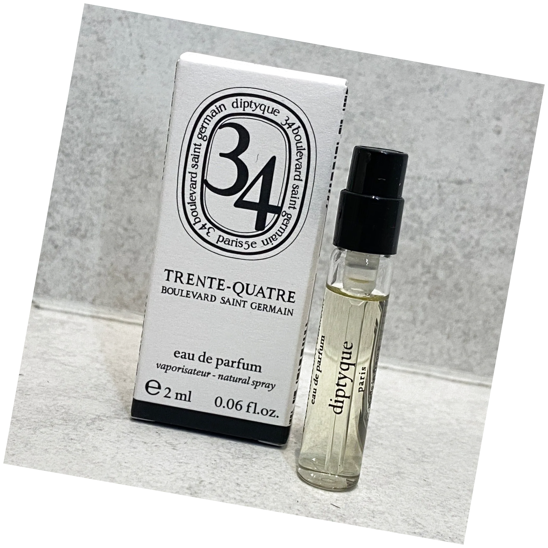 Пробник Diptyque 34 Boulevard Saint Germain Eau De Parfum 2 мл унисекс
