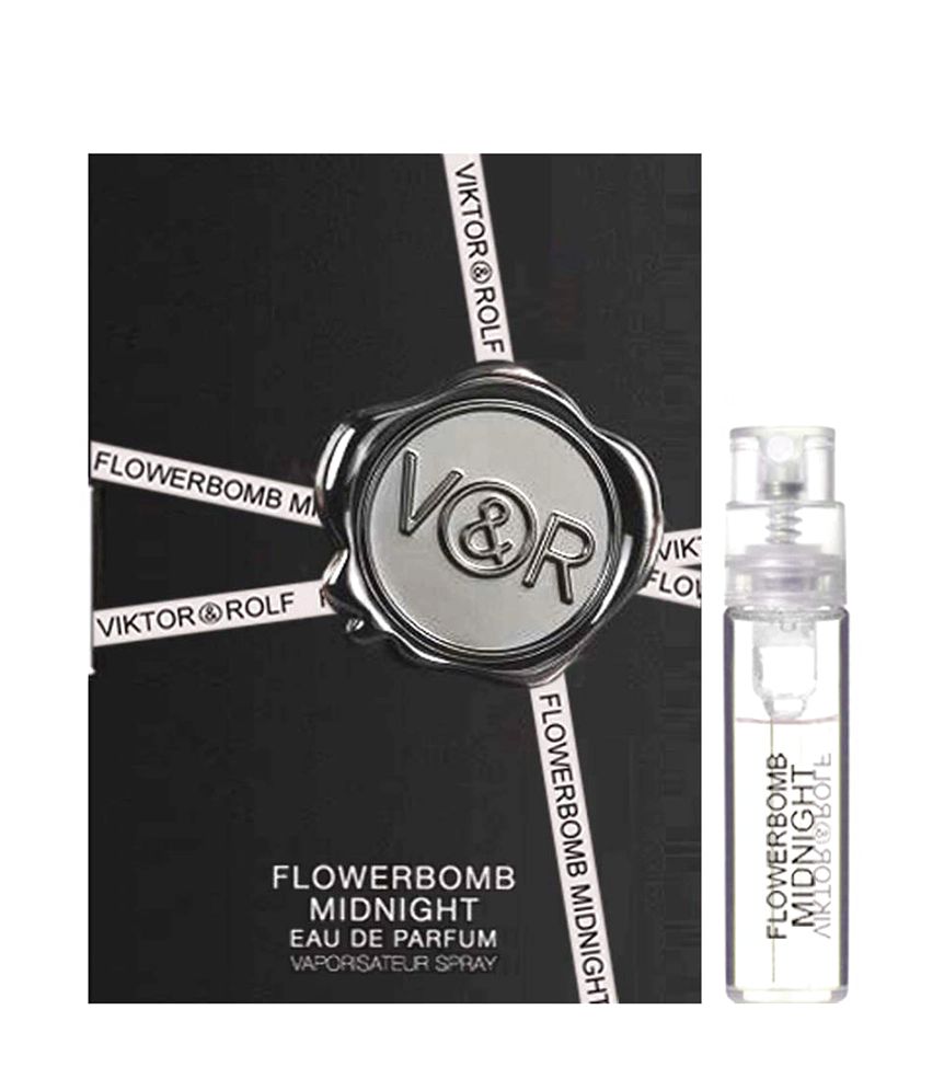 Миниатюра духов Виктор и Рольф Флауэрбомб Миднайт 1.2 мл - Flowerbomb Midnight для женщин