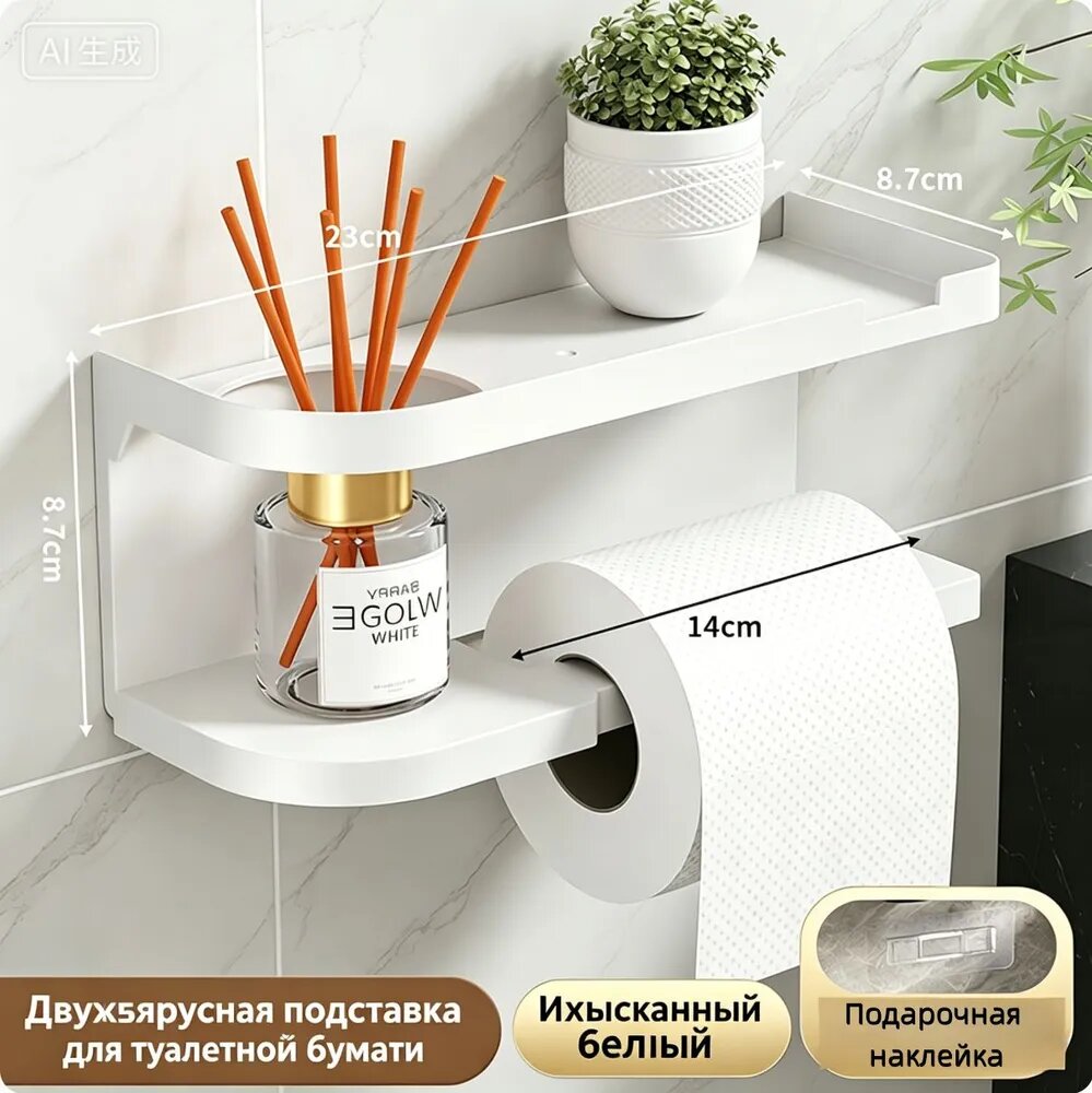 Диспенсер для туалетной бумаги, 1 шт