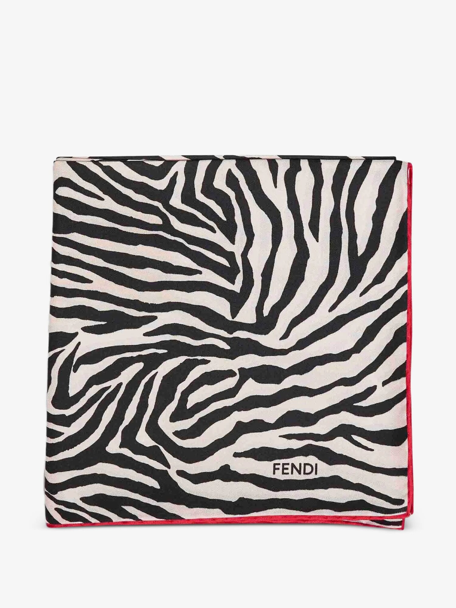 Шарф Silk foulard with Tiger animalier-print для девочек
