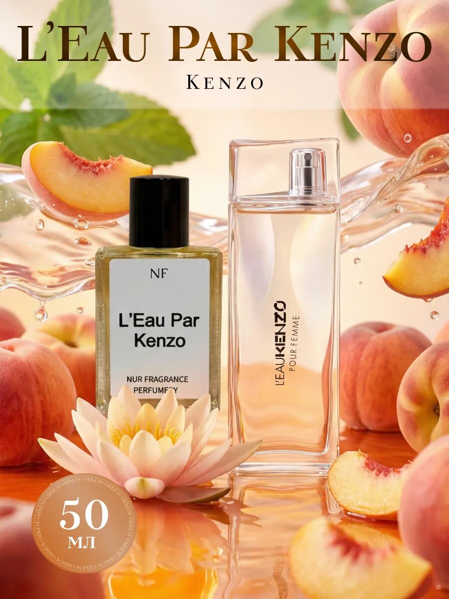 Масляные духи L`EAU PAR KENZO, 50мл, суперстойкие, женские, унисекс
