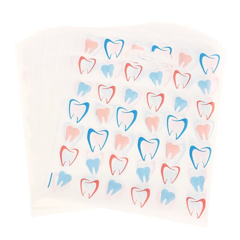Пластиковые стоматологические пакеты 30/50 шт. 30Pcs