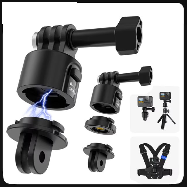 Магнитное крепление для экшен камер GoPro /Insta360 / DJI