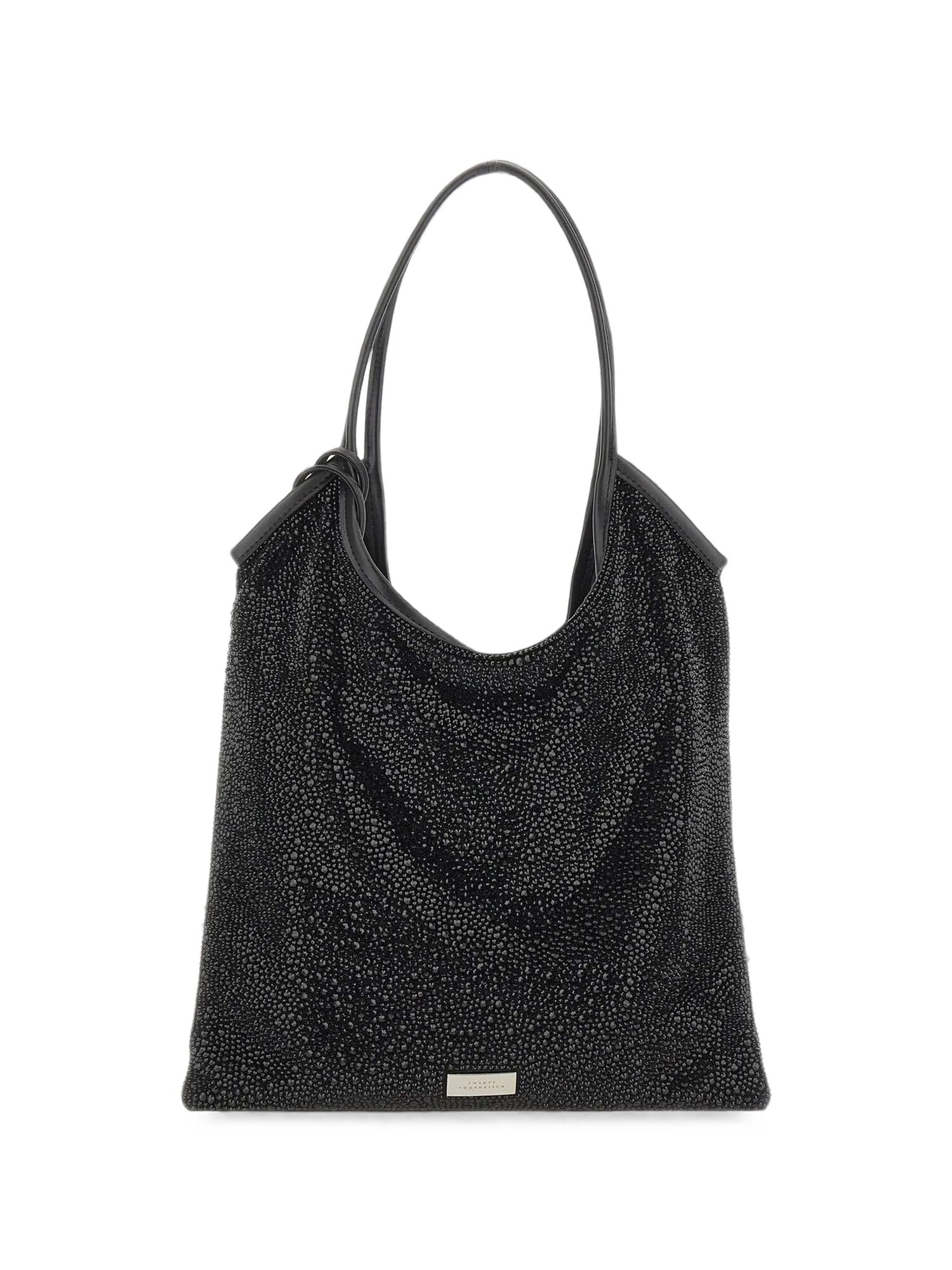 Сумка Nela Maxi rhinestone-embellished tote bag