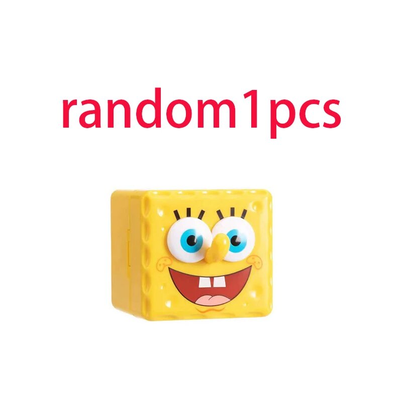 Фигурка Губка Боб из глухой коробки ChaoShengDongMan Желтый, random 1pcs5