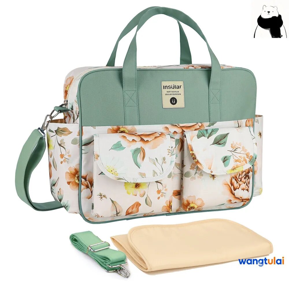 Diaper bag Сумка органайзер для коляски и мамы с термокарманами