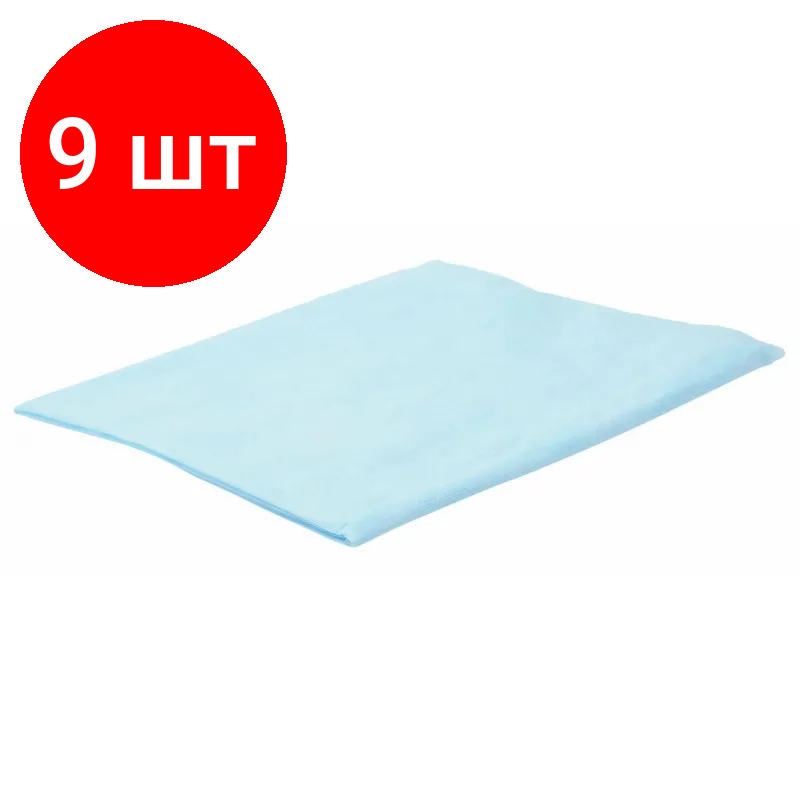 Комплект 9 штук, Салфетка стерил. 40х40см ламин неткан Tutami span пл.40.  Гекса