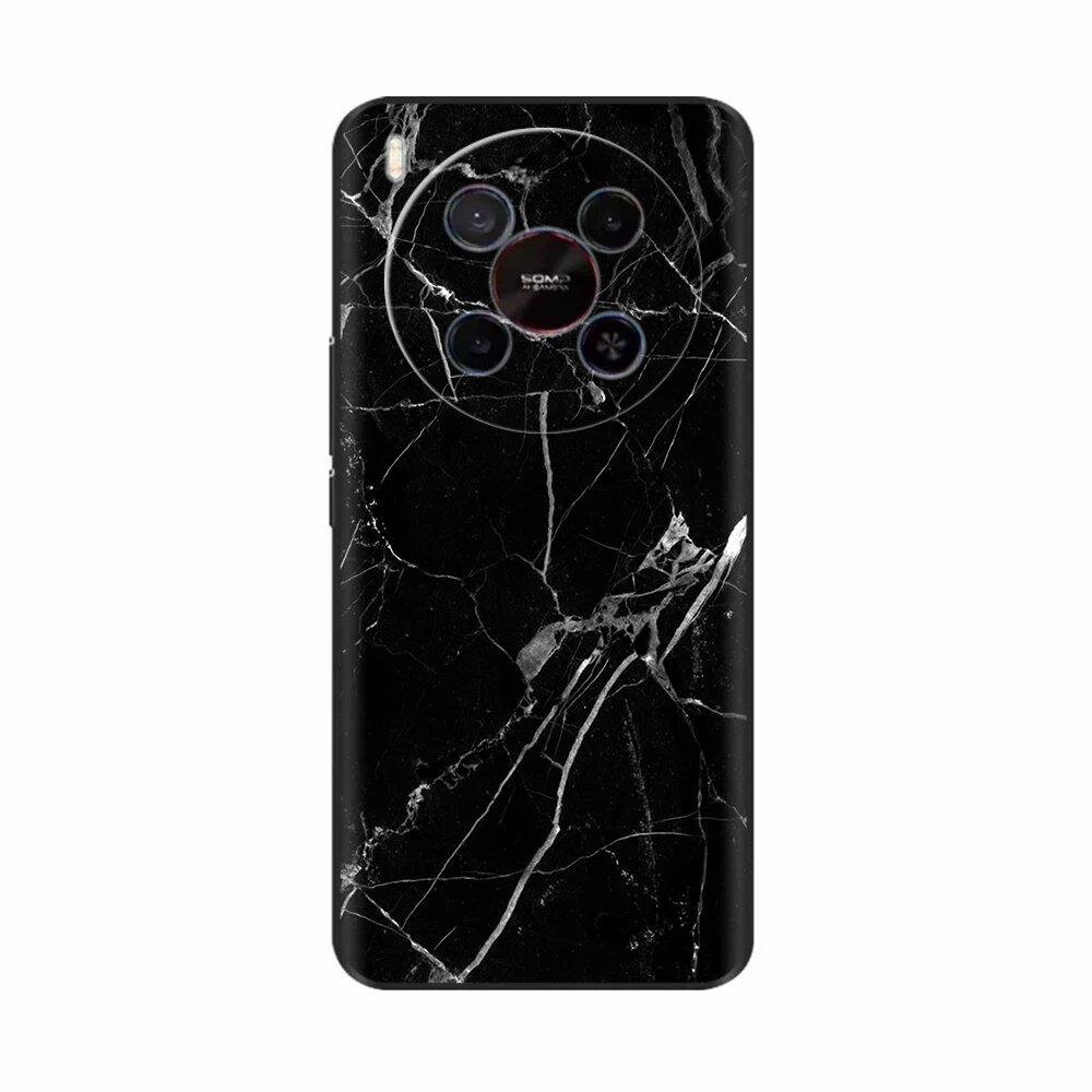 Чехол ZTE Blade V70 Max, черный, силикон