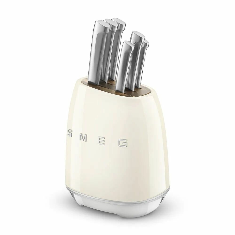 Комплект ножей SMEG KBSF02CR, кремовый