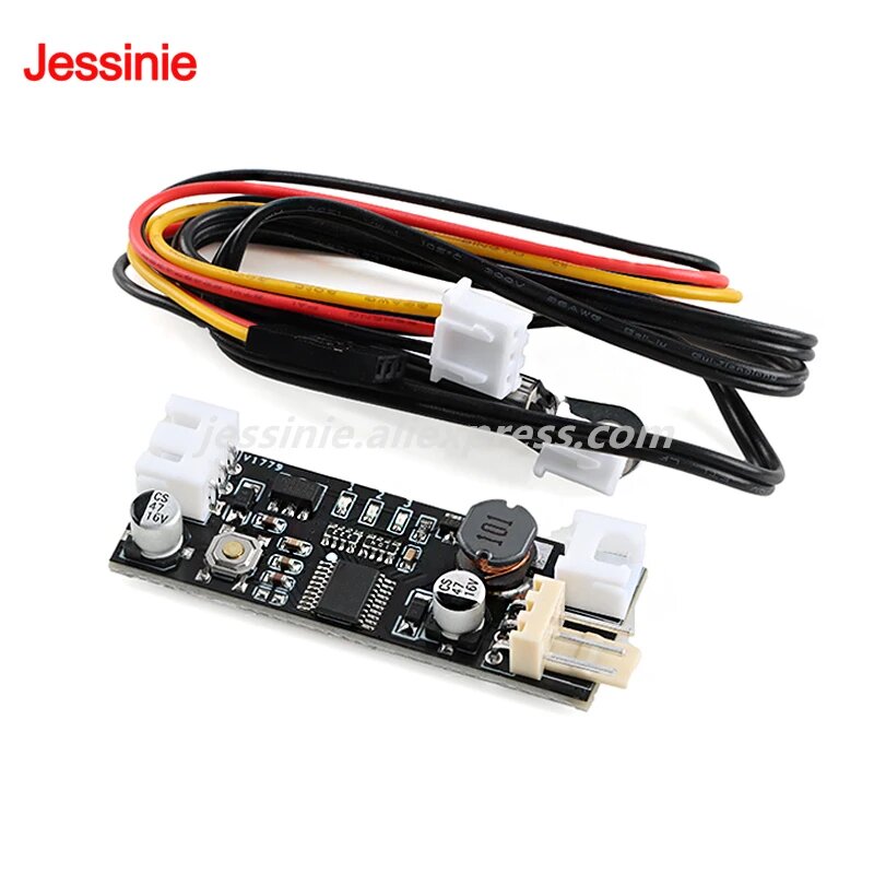 Модуль регулятора скорости вентилятора PWM 12В PWM 2-3 Wire