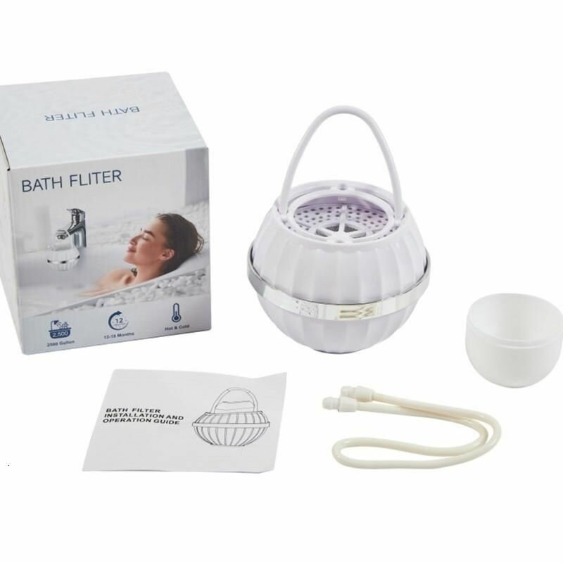 Портативный фильтр для воды в пластиковой ванне с 8-слойной фильтрацией для крана, долговечный
