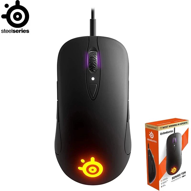 SteelSeries Sensei Ten игровая мышь With Retail Box