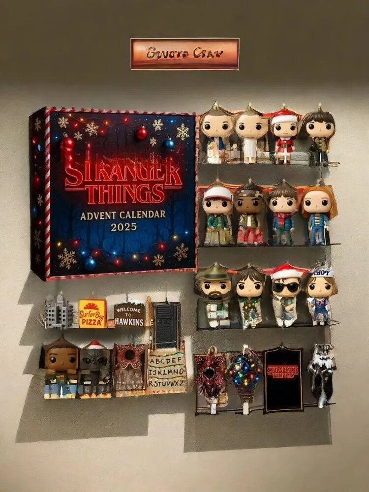 Funko! POP Адвент календарь Очень Странные Дела Advent Calendar: Stranger Things 2024-24 Days Of Surprise