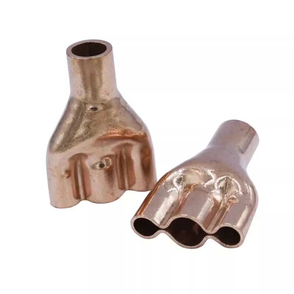 Редуктор фитинг-сплиттер медный 6,35-16 мм 9.52x6.35x6.35x6.35