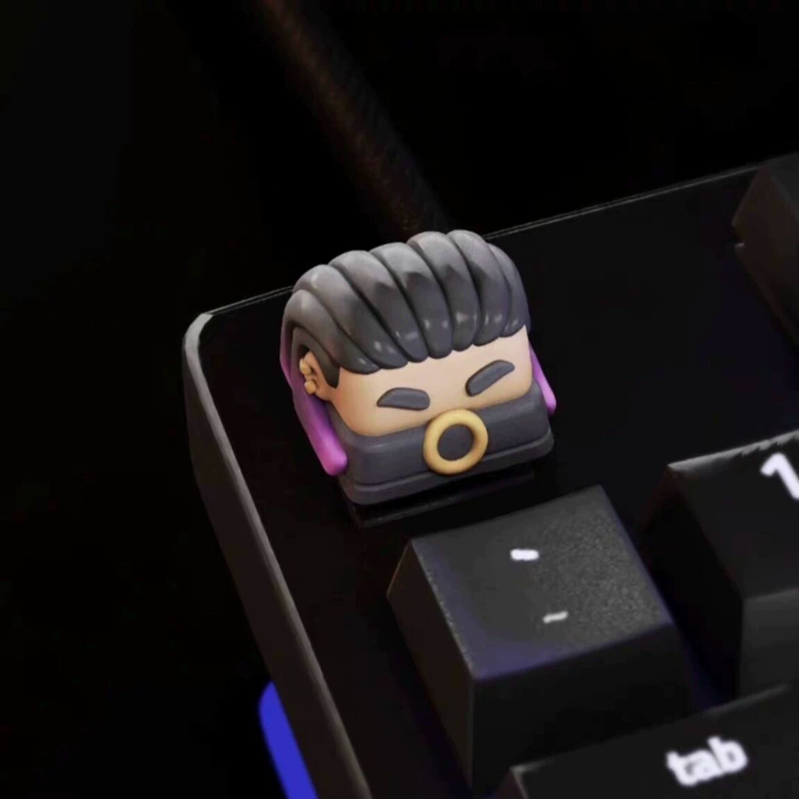 Кейкап Black Dream для клавиатуры Valorant, кейкап Valorant: Operation: Unyielding, кейкап Valorant: Operation: